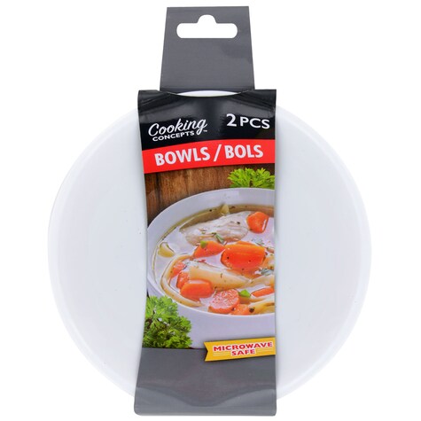 View Cooking Concepts Round Microwavable Bowls,