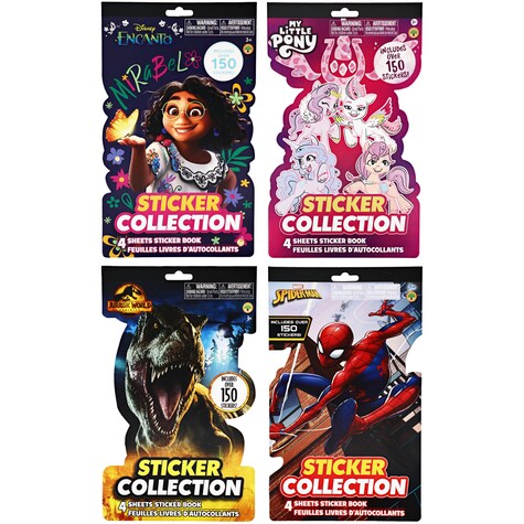 View Stickerland Licensed Character Sticker Books,