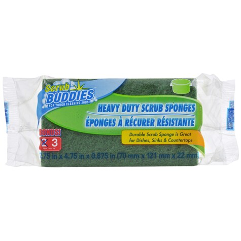 View Scrub Buddies Heavy-Duty Scrub Sponges,