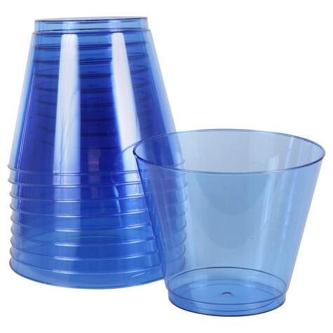View Bright Blue Tumbler Cup, 10-ct.