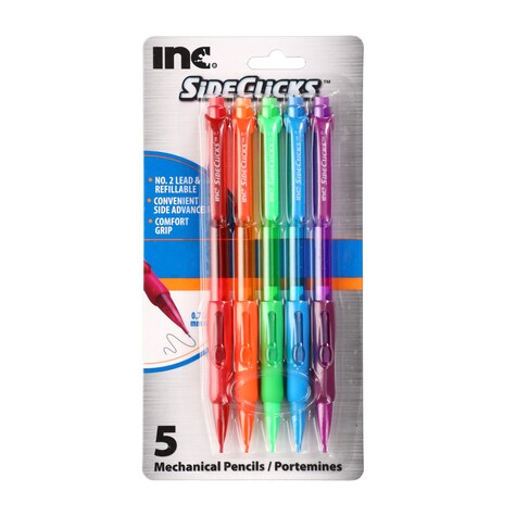 View Inc Sideclicks Mechanical Pencils, 5-ct.