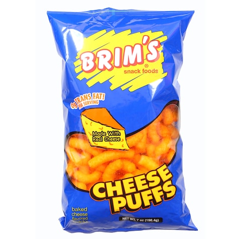 View Brim’s Cheese Puffs, 7-oz. Bags