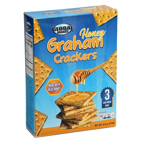 View Global Brands Honey Graham Crackers,