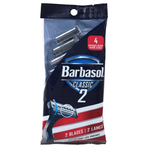 View Barbasol Classic 2 Razors, 4-ct.