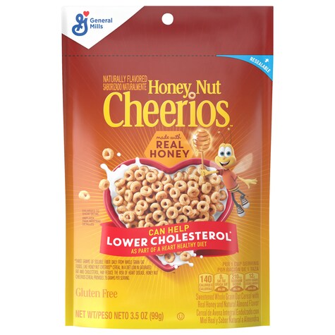 View Honey Nut Cheerios Cereal, 3.5