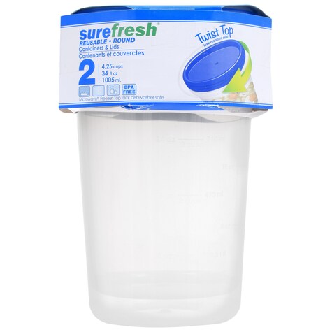 View Surefresh 34-oz. Reusable Tall Plastic