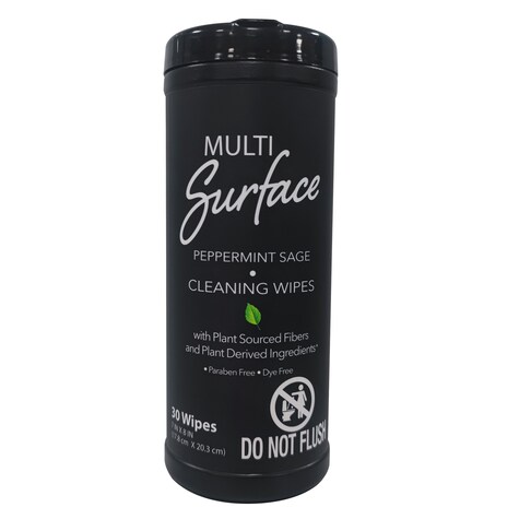 View Peppermint Sage Multi-Surface Cleaning Wipes,