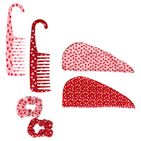 View Comb, Hair Wrap, and Scrunchie