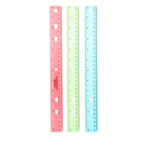 View Jot Plastic Ruler, 3-ct.
