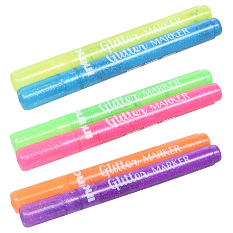 View Inc. Glitter Markers, 2-ct. Packs