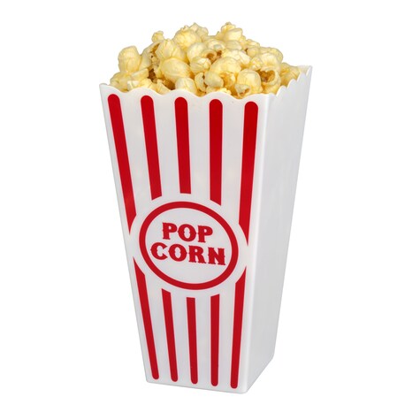 View Reusable Plastic Popcorn Buckets, 2-ct.