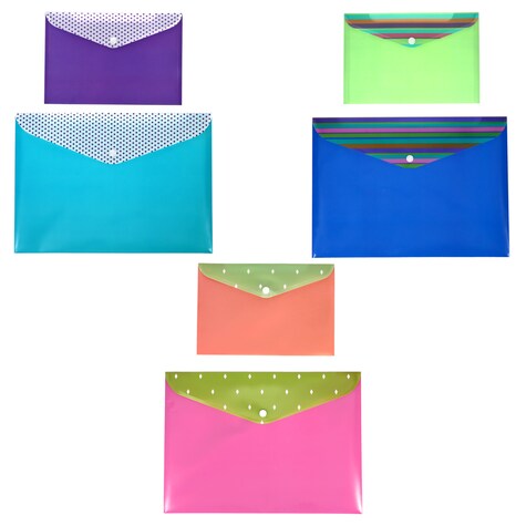 View Jot Polypropylene Button Envelopes