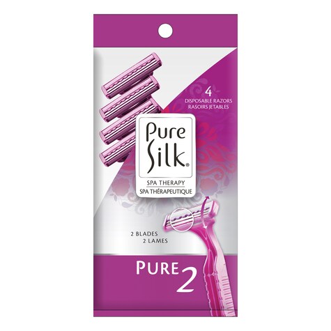 View Pure Silk 2-Blade Razors, 4