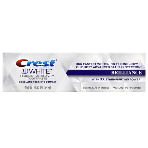 View Crest 3D White Brilliant Toothpaste