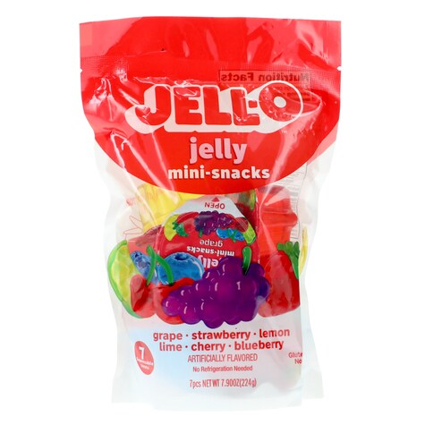 View Jell-O Squeezable Jelly Mini Snacks,
