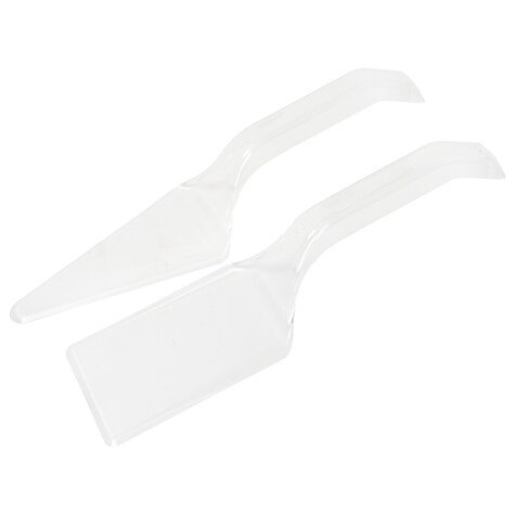 View Clear Plastic Cake Servers, 2-ct.