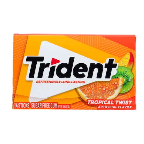 View Trident Tropical Twist Sugar Free