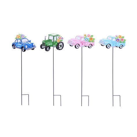 View Garden Collection Floral-Themed Vehicle Garden