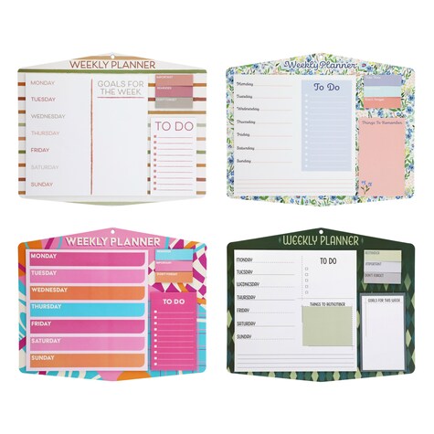 View Giant Printed Weekly Planner Pads,