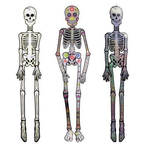 Skeleton Paper Cut Out, 60 in. | Dollar Tree