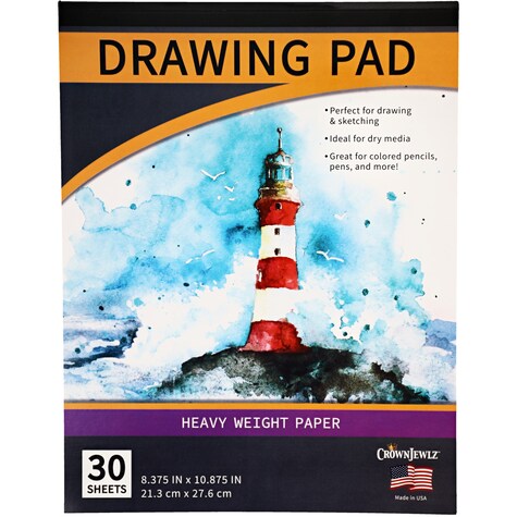 View Drawing Pads, 9x12 in.