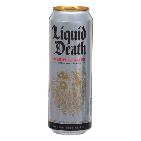 Liquid Death Berry It Alive Flavored Sparkling Water, 1-ct. | Dollar Tree