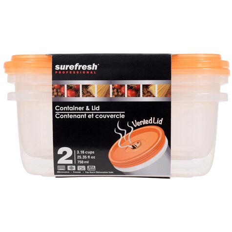 View Surefresh Rectangle Storage Containers with