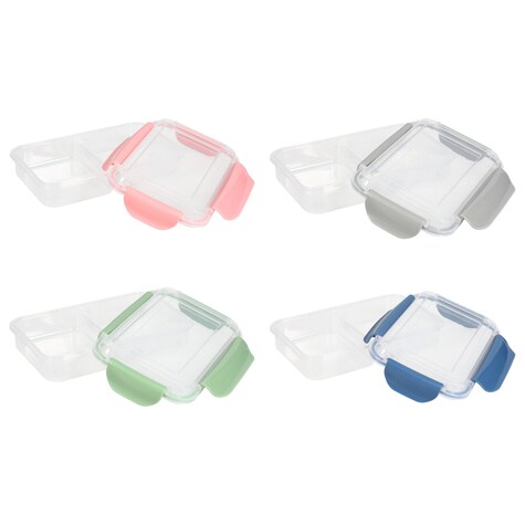 View Stackable Clip Lock Divided Plastic