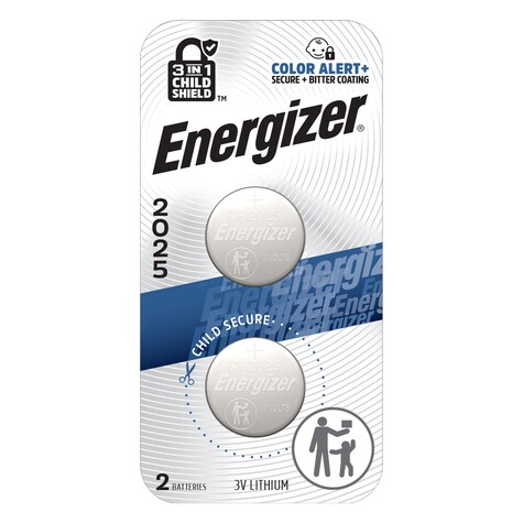 View Energizer 2025 Batteries, 3V Lithium