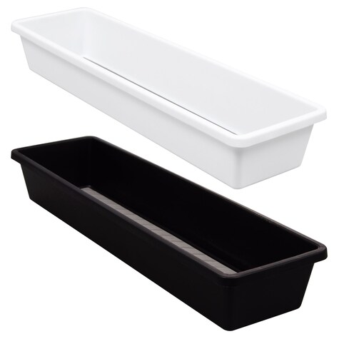 View Essentials Large Rectangular Drawer Organizers,