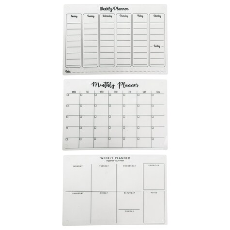 View Jot Dry-Erase Board Weekly Wall