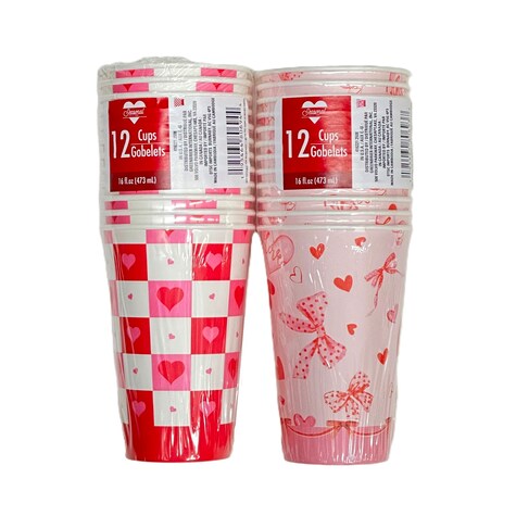 View Seasonal Collection Valentine's Paper Cups,