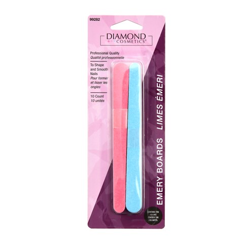 View Diamond Cosmetics Emery Boards, 10-ct.