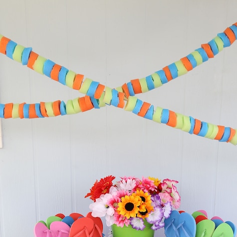 Pool Noodle Garland