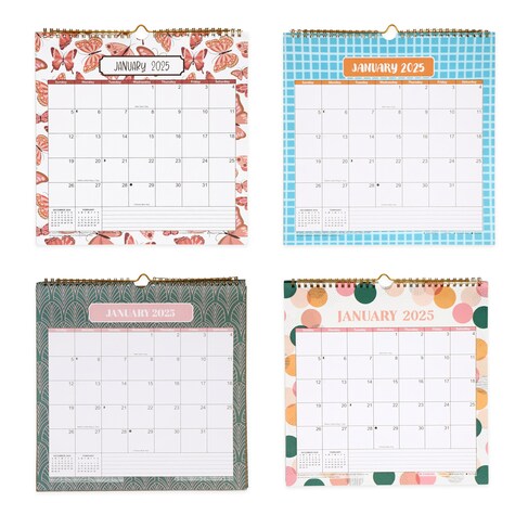 Jot 2025 Fashion Wall Calendars, 11x11-in. | Dollar Tree
