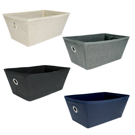 View Essentials Assorted Fabric Storage Baskets