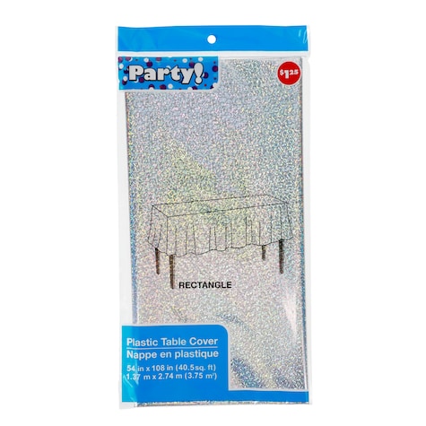View Plastic Rectangle Table Cover
