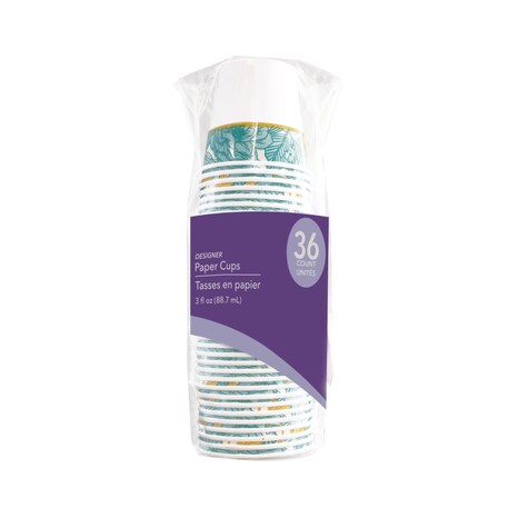 View Small Designer Paper Cups, 36-ct.