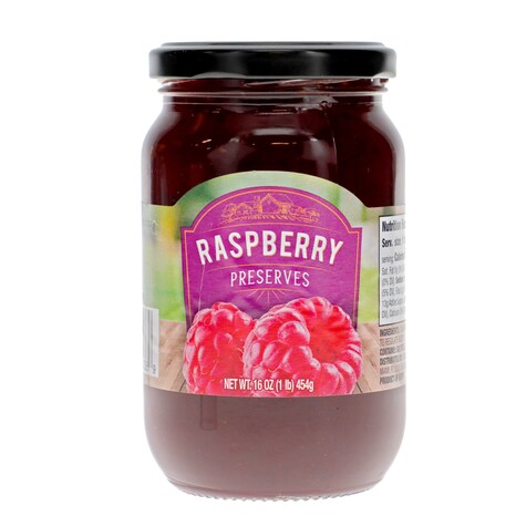 View Raspberry Preserves, 16-oz.