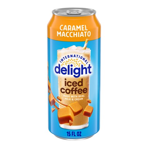 International Delight Iced Coffee - Caramel Macchiato, 15-fl oz. Can ...