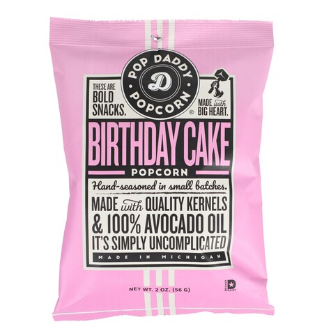 View Pop Daddy Birthday Cake Popcorn,