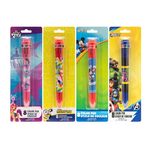 View Children's Licensed Character Multicolor Pens