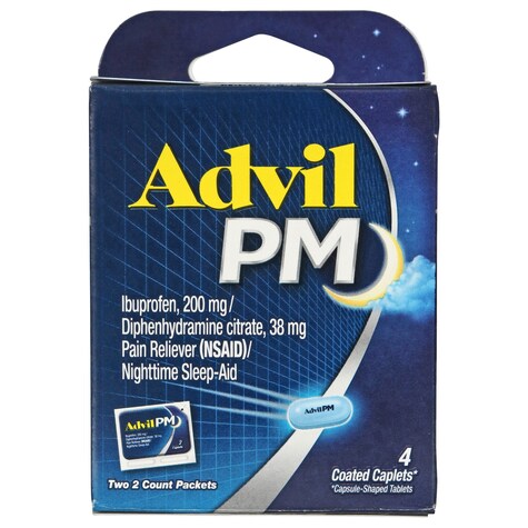 View Advil PM Coated Caplets, 4-ct.