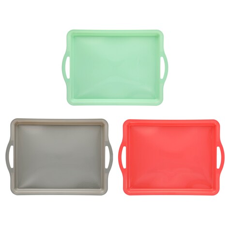 View Rectangular Plastic Serving Trays with