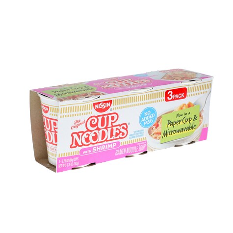 View Nissin Cup Noodles With Shrimp,