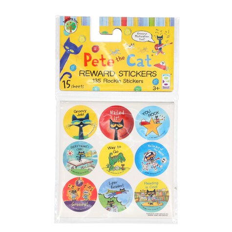 View Pete the Cat Reward Stickers,