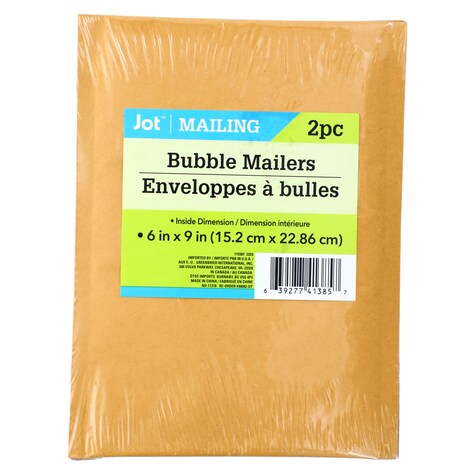 View Jot Bubble Mailers, 2-ct. Packs