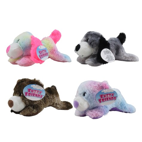 View Fuzzy Friends Floppy Plush Dog