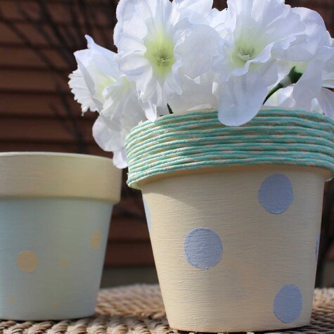 Polka-Dot Pots