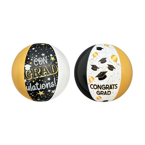 View Inflatable Graduation Beach Balls, 12.2
